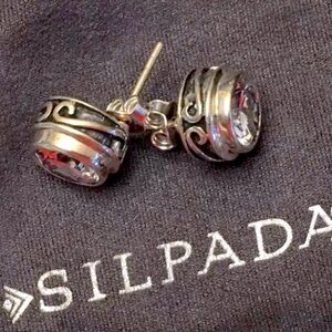 Silpada | Jewelry | Silpada Vintage Rare Sterling Silver Cubic Zirconia ...